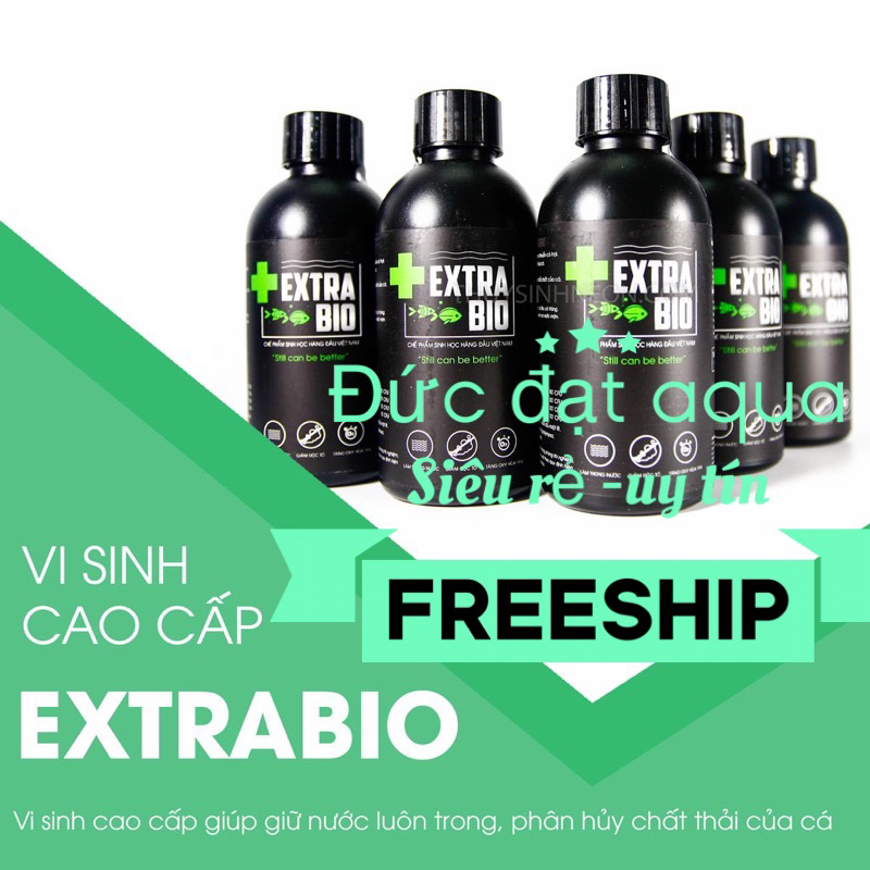 VI SINH EXTRA BIO } ZERO SHOCK 10ml /250ml } Extra bio 125ml/250ml/500ml/1000ml | Shopee Việt Nam