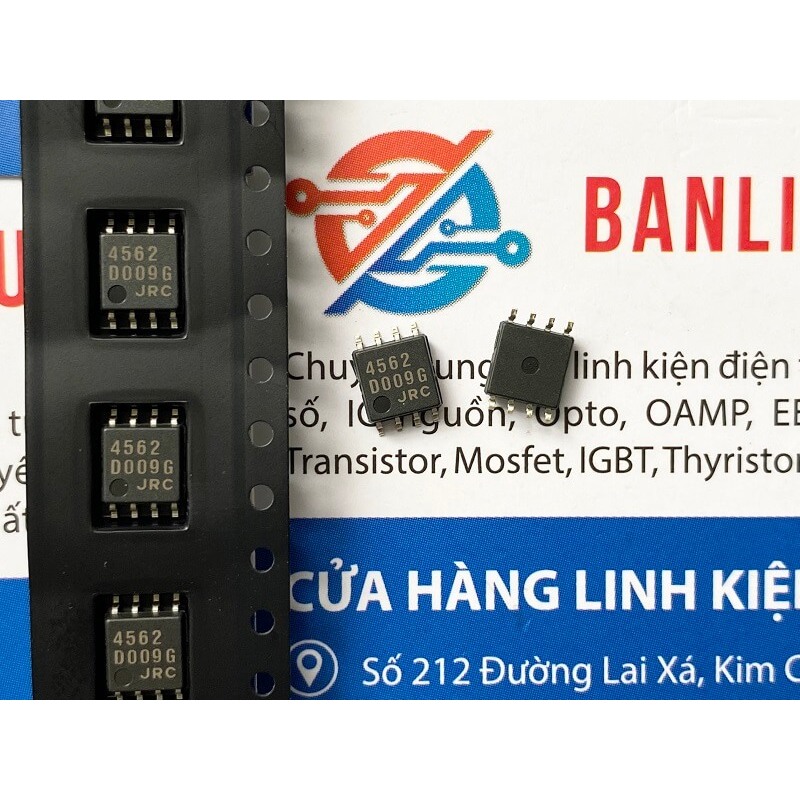 [Combo 3 con] 4562, NJM4562M, JRC4562 IC Chuyên Dụng SOP8 | Shopee Việt Nam