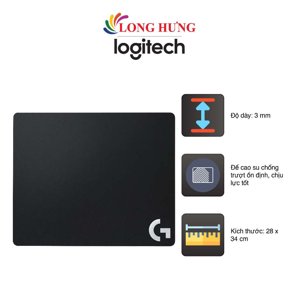 Miếng lót chuột Logitech Hard Gaming Mouse Pad G440 - Hàng chính hãng ...