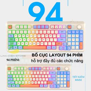 Bàn phím giả cơ gaming XUNFOX K82 / K10 / K820 - Bàn phím có dây công ...