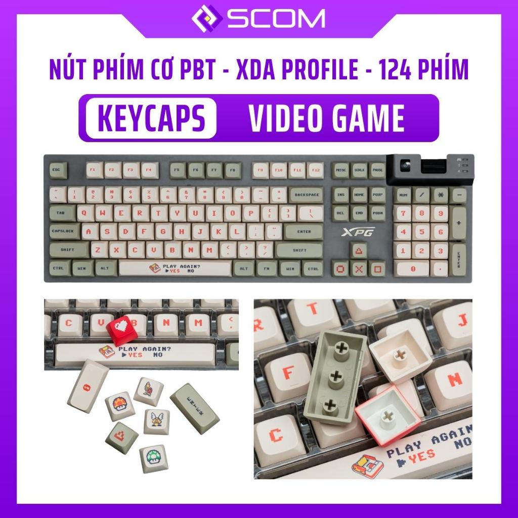 Set keycaps Video Game - Set keycaps bàn phím PBT 124 phím XDA profile ...