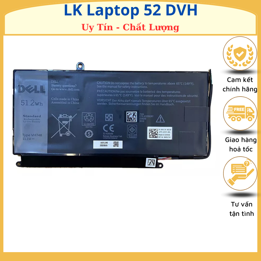 PIN ZIN Dell Vostro 5460 5470 5480 5560 Inspiron 14 5439 V5460D mã pin ...
