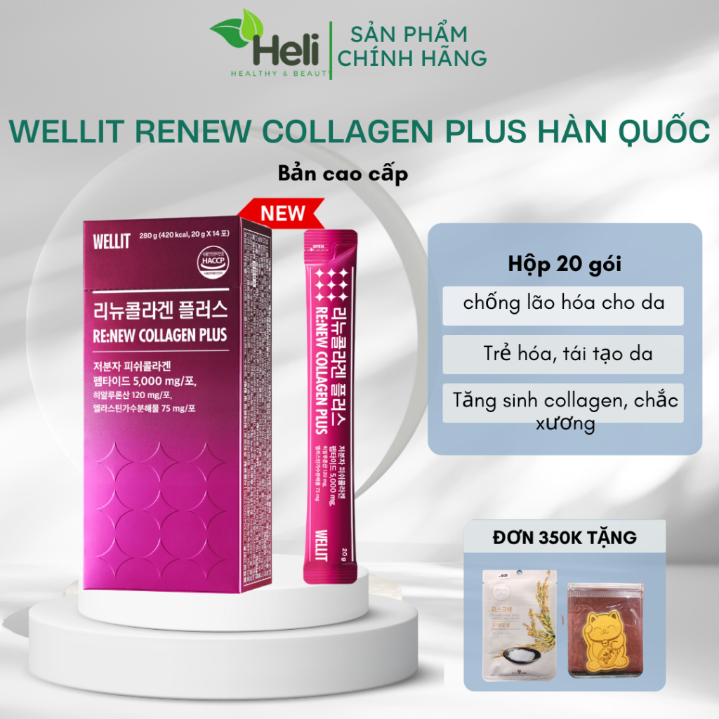 [Chuẩn Hàn] Bản cao cấp Nước Uống Collagen Giúp Trẻ Hóa Và Làm Trắng Da ...