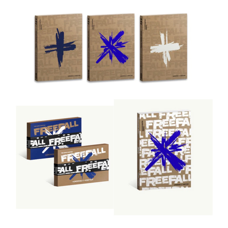 Album TXT Freefall Nguyên Seal Đủ Ver | Shopee Việt Nam
