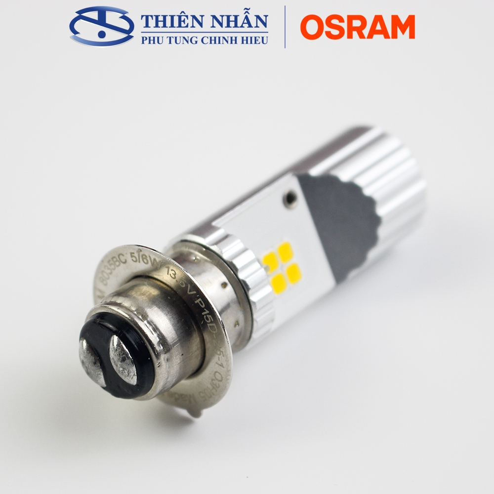 Bóng đèn LED OSRAM T19 (bi cầu thấu kính lưỡng màu) Dream, Wave alpha đời đầu, Wave 125i, Wave ...