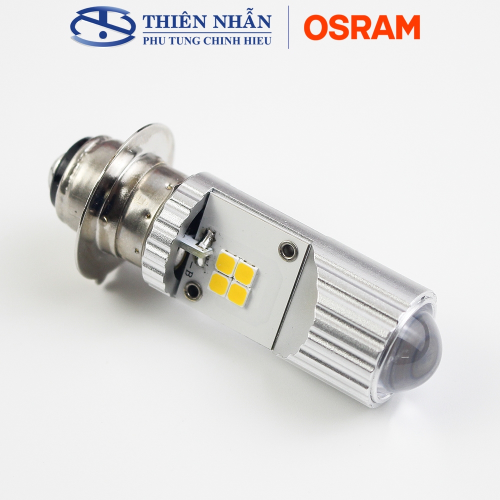 Bóng đèn LED OSRAM T19 (bi cầu thấu kính lưỡng màu) Dream, Wave alpha đời đầu, Wave 125i, Wave ...