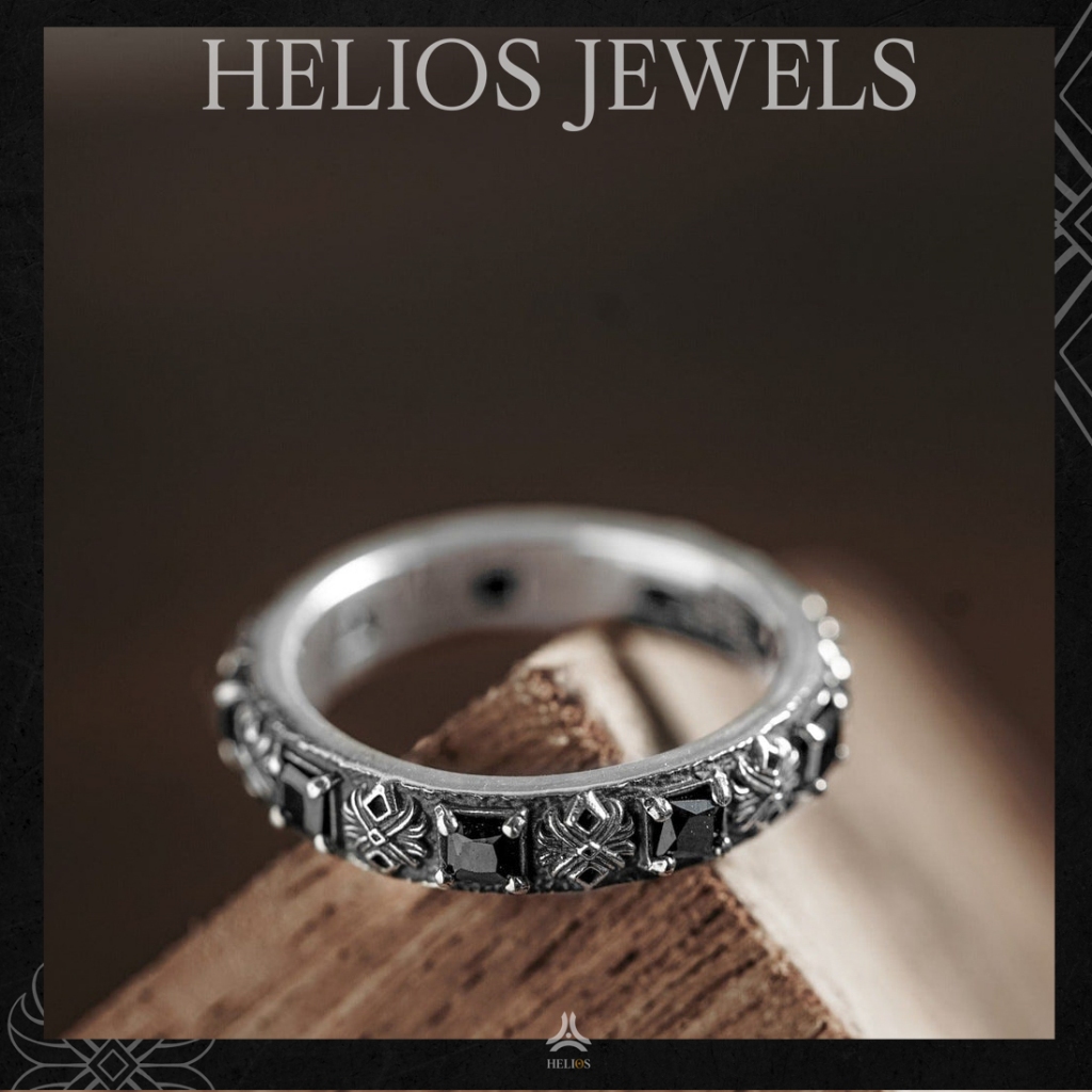 Nhẫn Bạc S925 Stone Lotus Helios Silver Original | Shopee Việt Nam