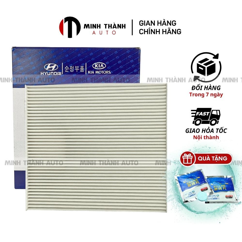 Lọc gió điều hòa, máy lạnh xe Santafe(13-18), Sedona(14-21), Sonata ...