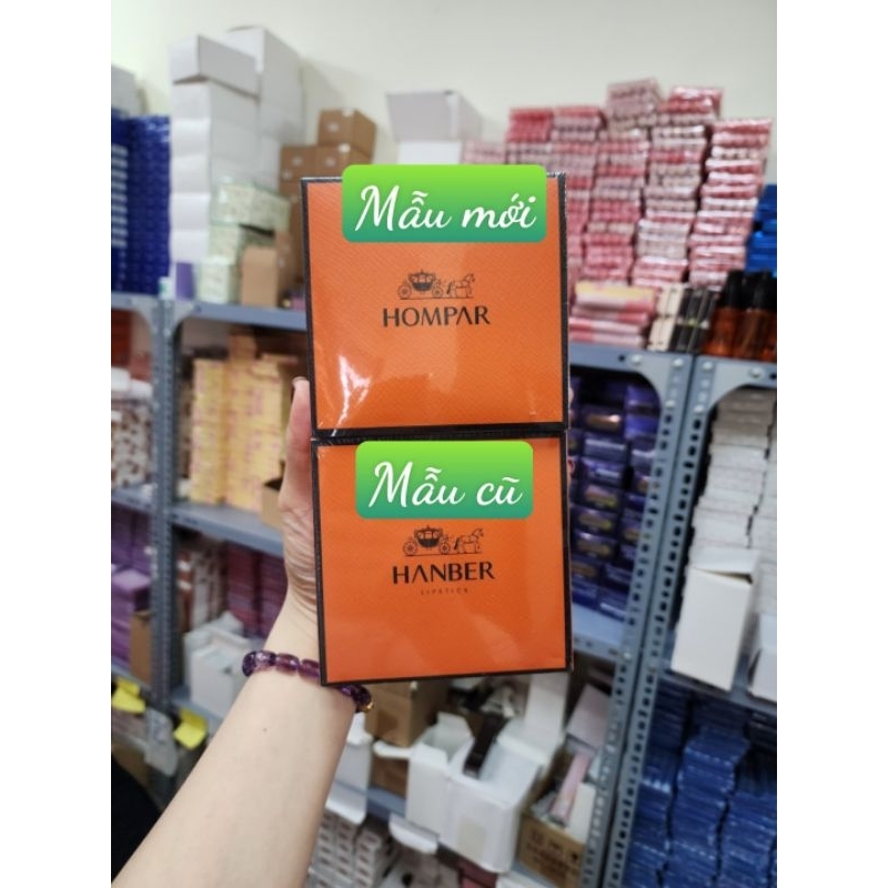 Set Son Môi Túi Sách Hộp Cam Sang Trọng HANBER - Hompar Beautycn ...