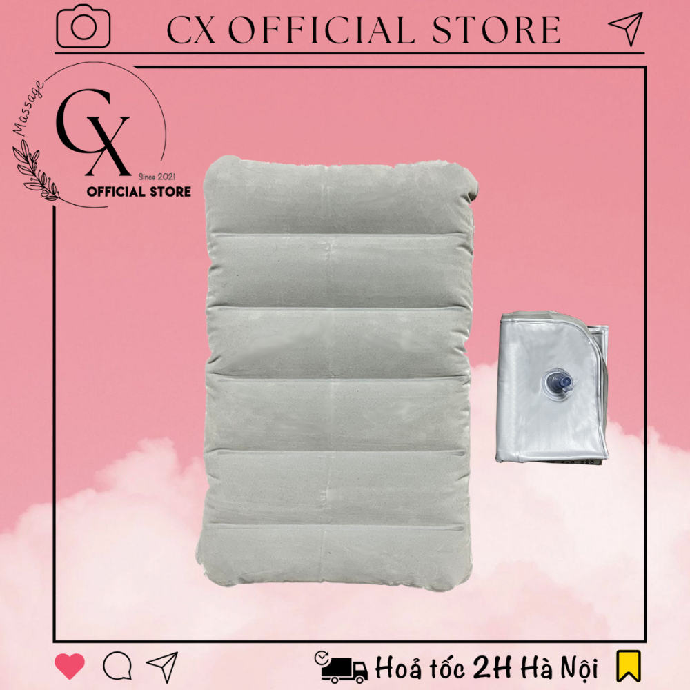 Gối Hơi Văn Phòng Tiện Ích - Gối Đơn Thương Hiệu SKYPIEA - Gối Hơi Du ...