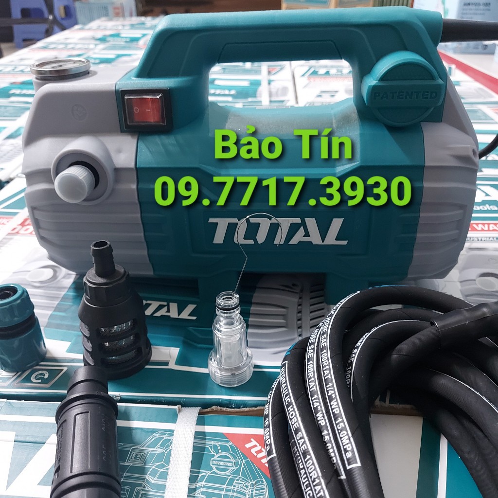 MÁY RỬA XE TOTAL TGT11236 CHÍNH HÃNG 1500W [RẺ] TẶNG BÌNH BỌT TUYẾT | Shopee Việt Nam