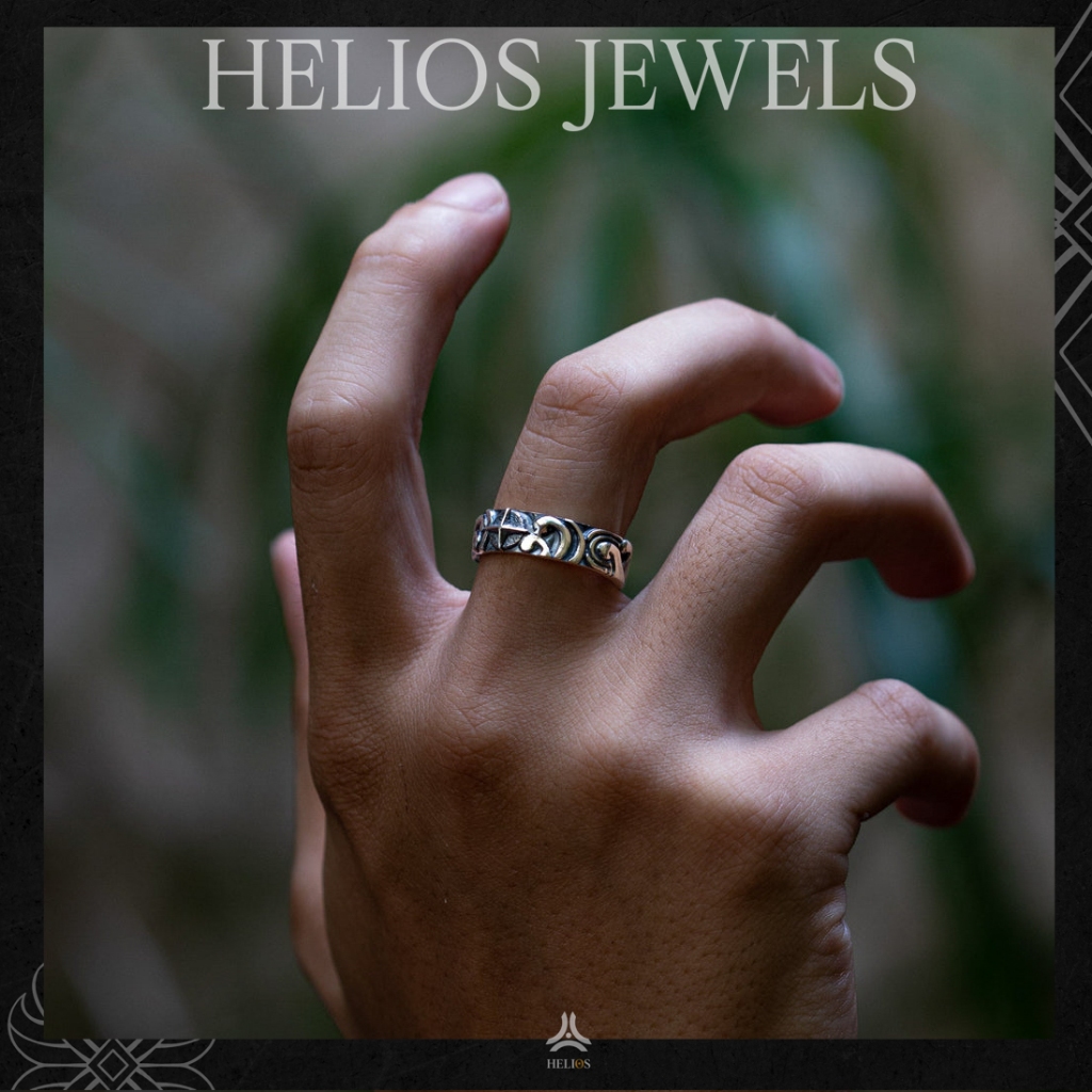 Nhẫn Bạc S925 Billow Ring Helios Silver Original | Shopee Việt Nam