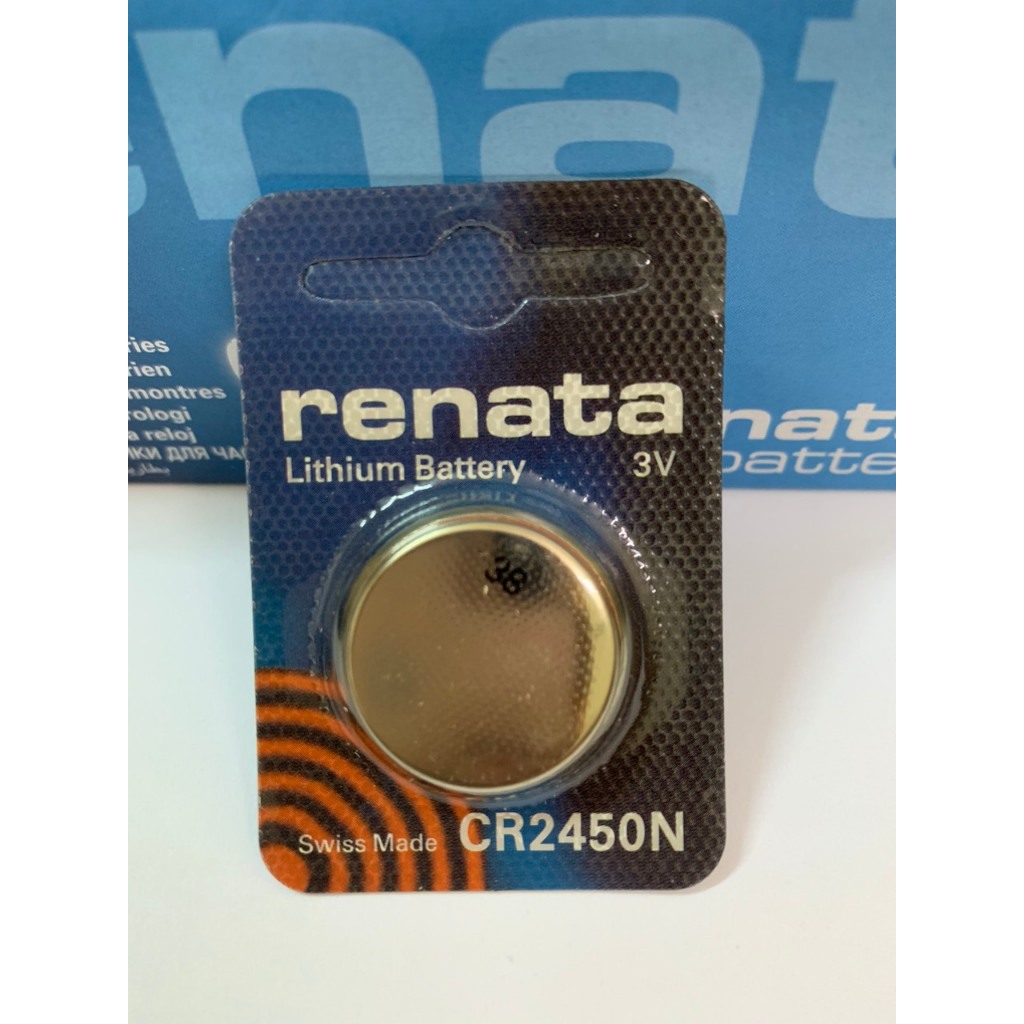 Pin CR2450 CR2450N Renata 3V Lithium DATE 12/24 | Shopee Việt Nam