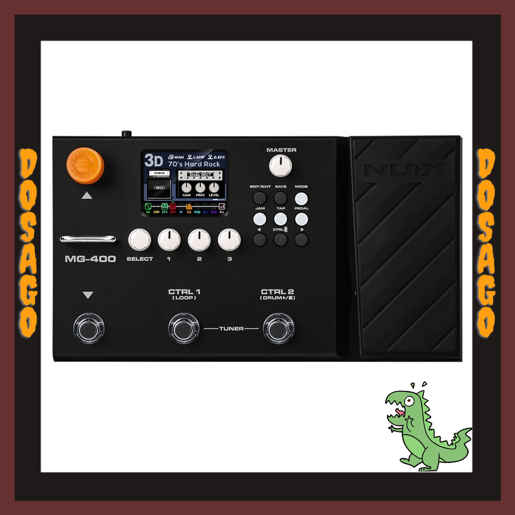 [Chính Hãng] Phơ Đàn Guitar Nux MG-400 Multi Effects - Bàn Đạp Fuzz ...