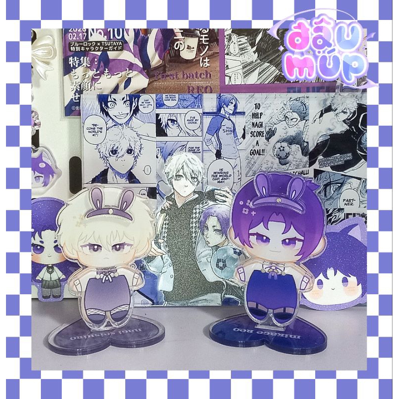 [ BLUE LOCK ] STANDEE NAM CHÂM THAY ĐỒ BÚP BÊ | Shopee Việt Nam