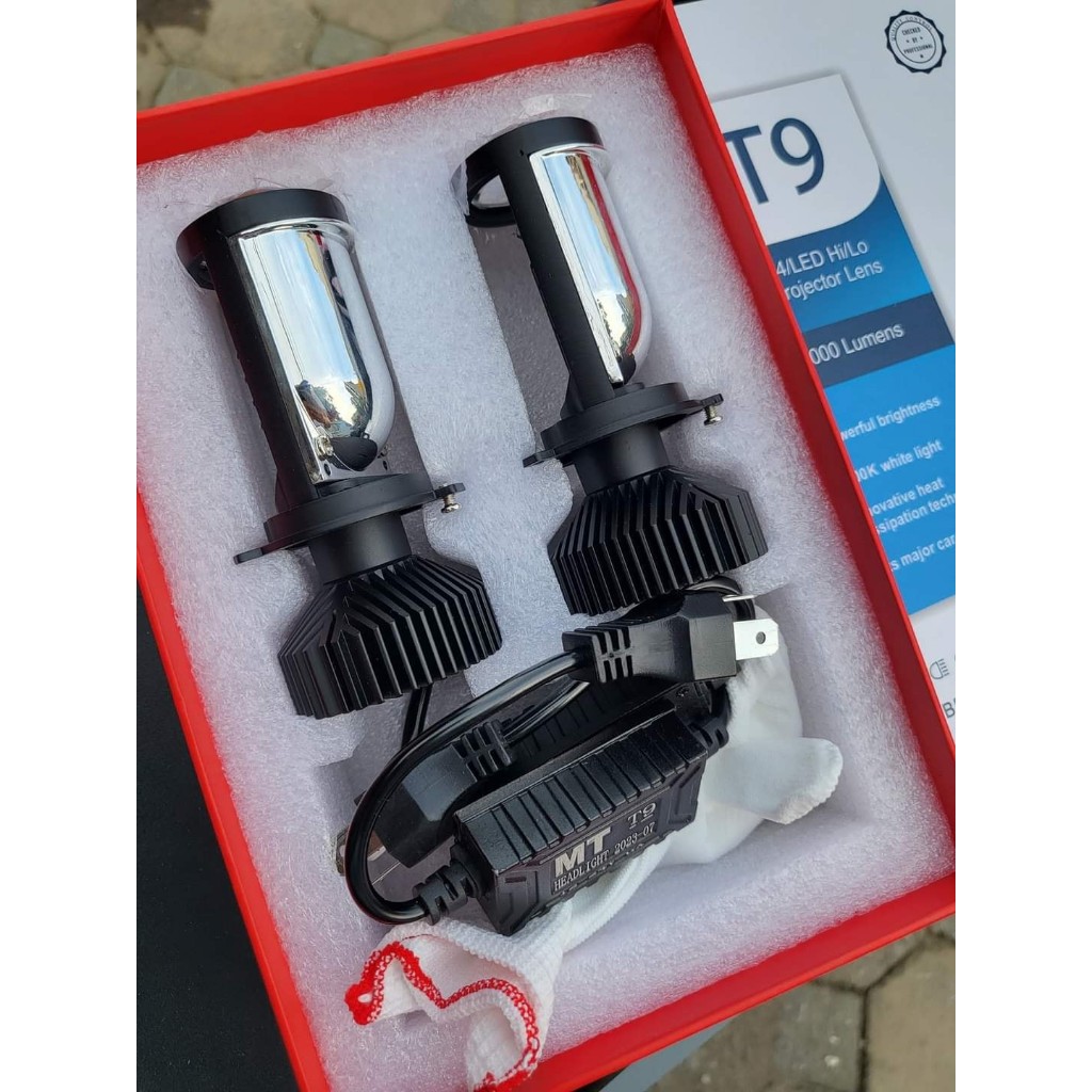 Đèn Pha LED Bi Cầu Mini H4 T9 Công Xuất 40w Chóa nhôm | Shopee Việt Nam