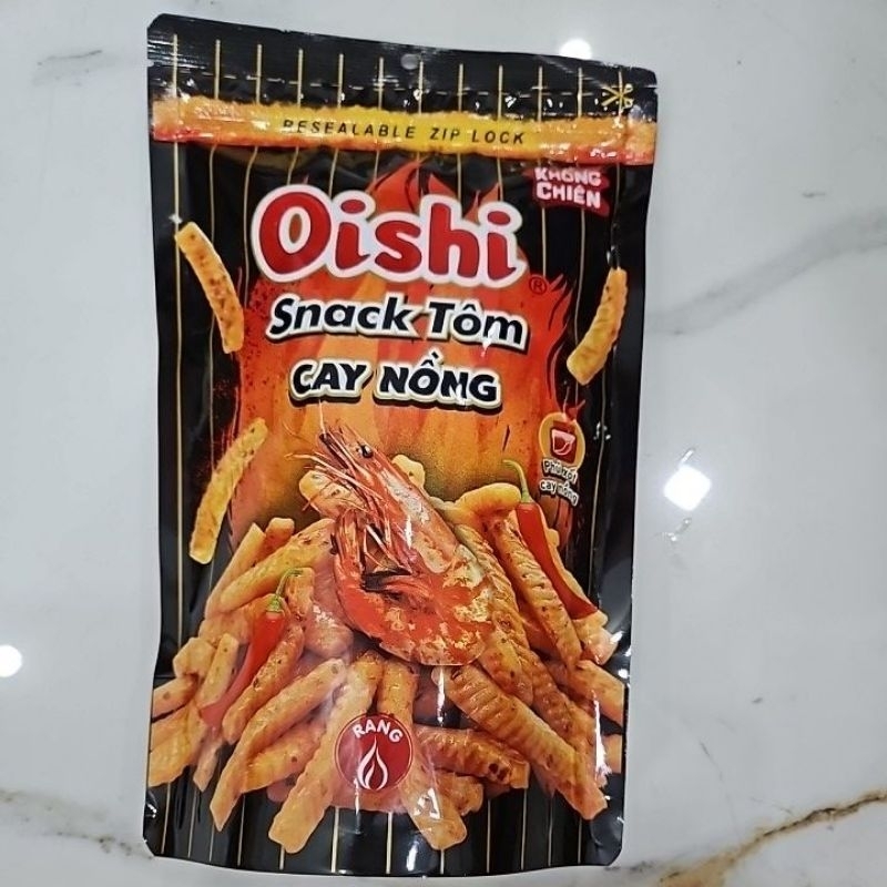 Snack Tôm cay Oishi 70g | Shopee Việt Nam
