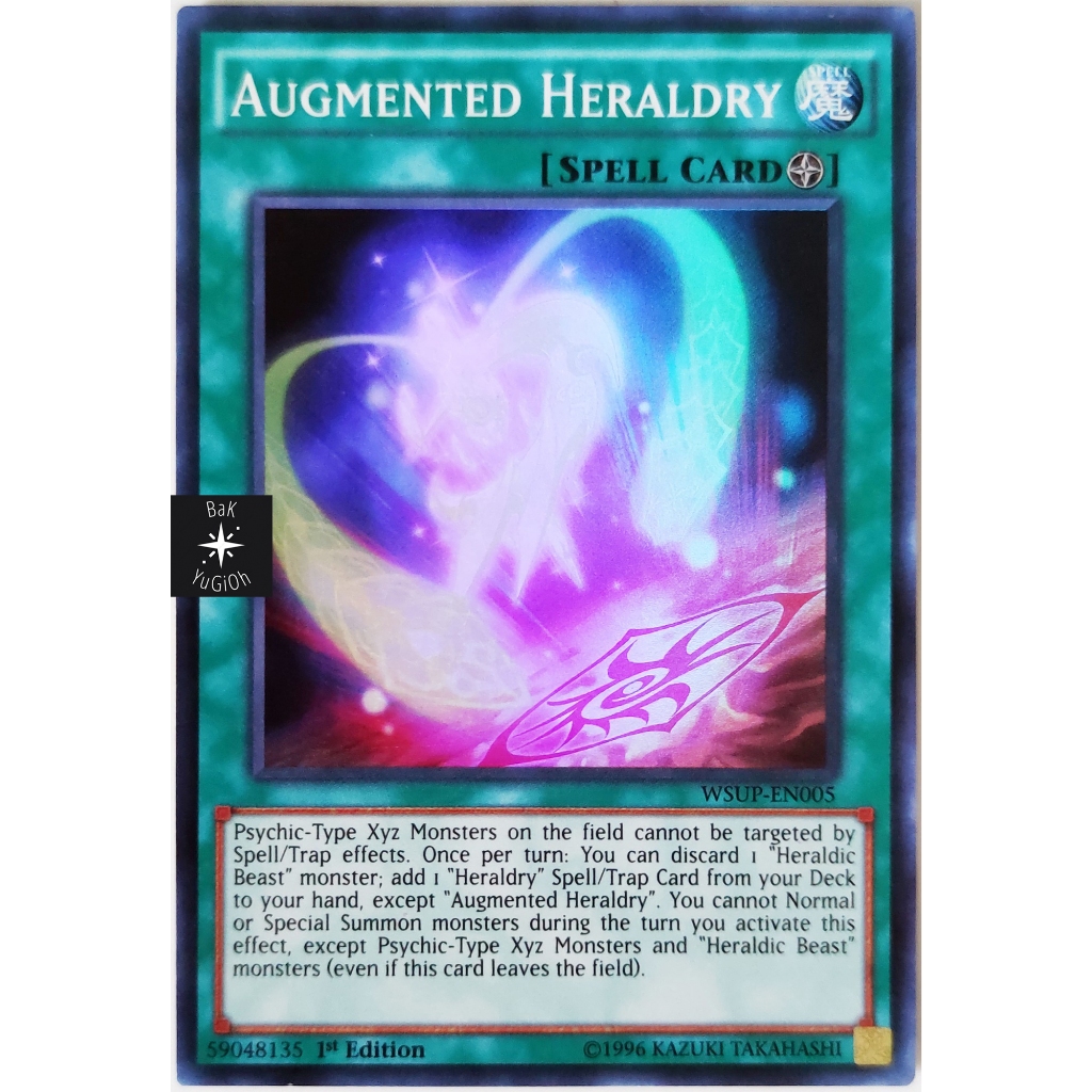 [BaK Yu-Gi-Oh!] [Thẻ Bài Chính Hãng] Augmented Heraldry |EN| Super Rare | Shopee Việt Nam