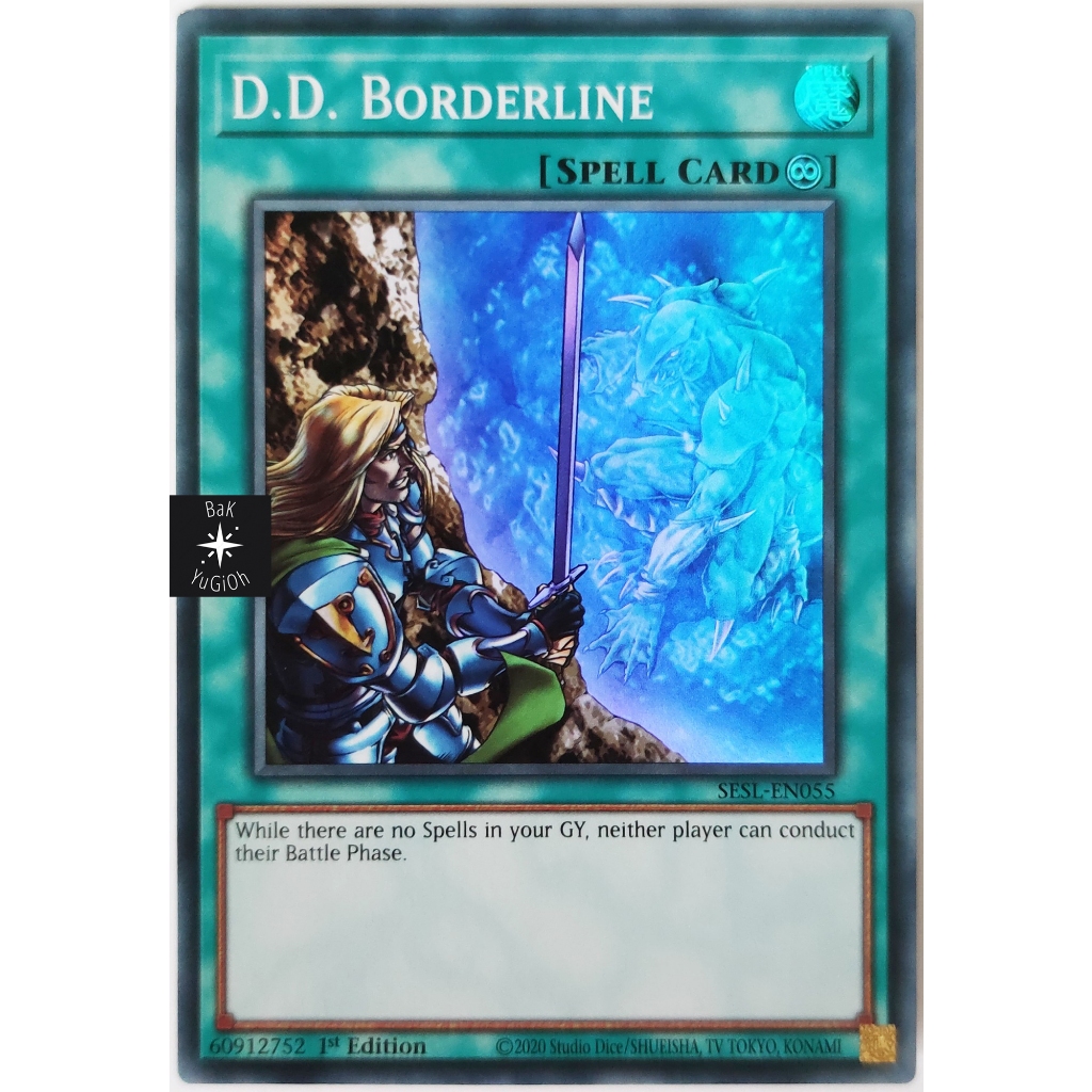 [BaK Yu-Gi-Oh!] [Thẻ Bài Chính Hãng] D.D. Borderline |EN| Super Rare / Common | Shopee Việt Nam