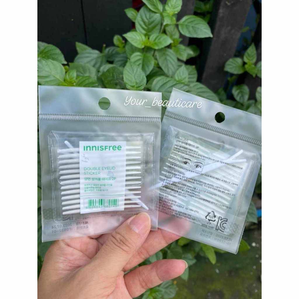 (Mẫu mới nhất ) Miếng kích mí Innisfree Double Eyelid Sticker | Shopee ...