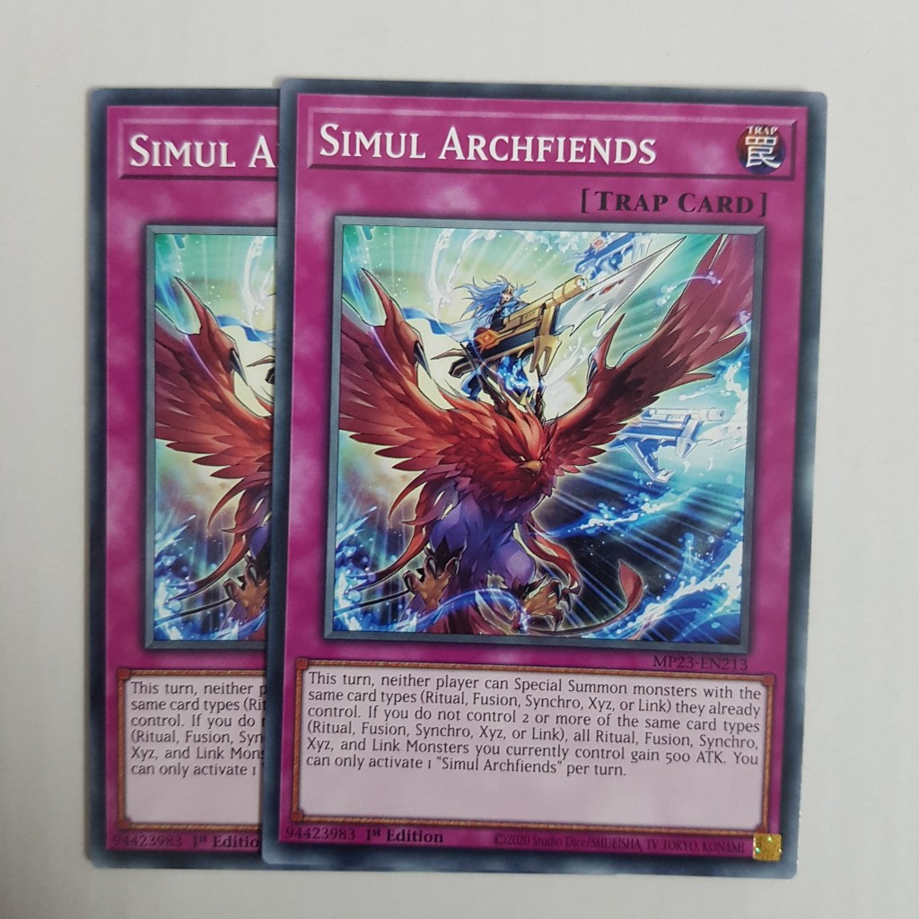 lá thẻ bài Simul Archfiends - MP23-EN213 - Common 1st Edition | Shopee ...
