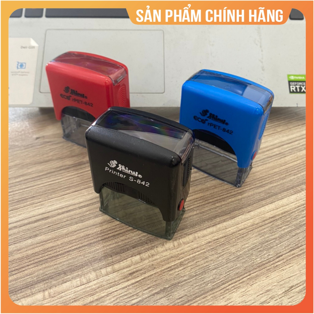 Khắc dấu tên hiệu Shiny S842 chính hãng, sử dụng cho tên ngắn tối đa 2 ...