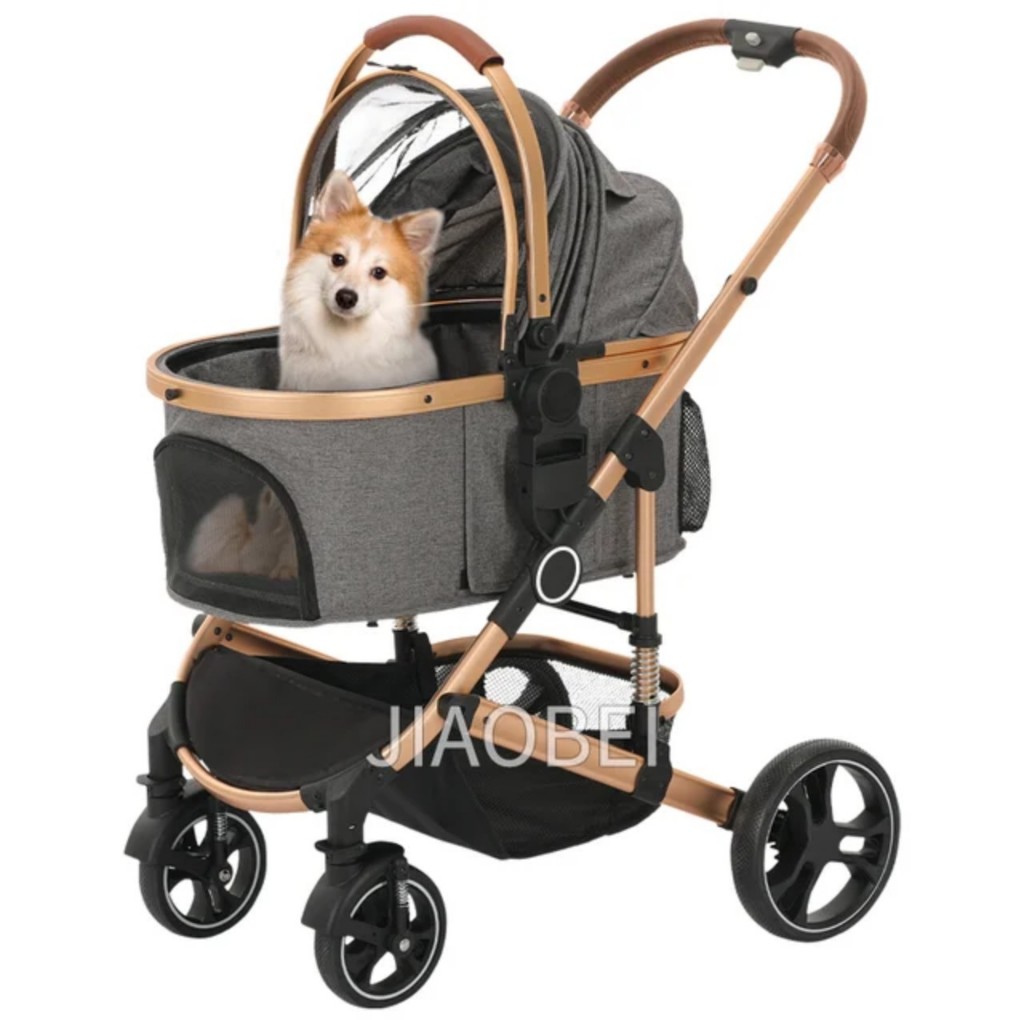 JIAOBEI - [ sale ] - Xe đẩy thú cưng 4 bánh chịu tải tối đa 25kg hàng ...