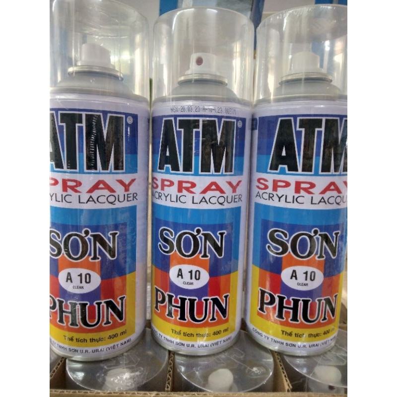 Sơn xịt ATM A10 (CLEAR) (BÓNG) | Shopee Việt Nam