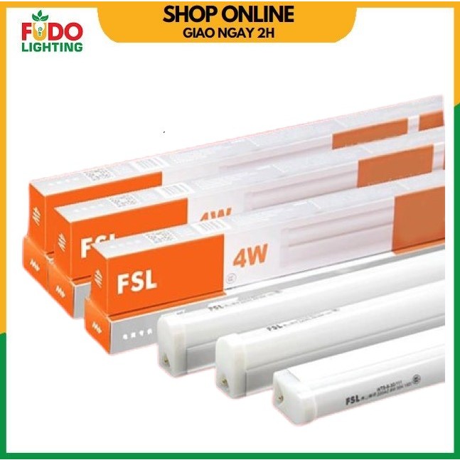Bóng đèn led tuýp T5 FSL 30cm, 60cm công suất 10w/16w đuôi 3 chấu ...