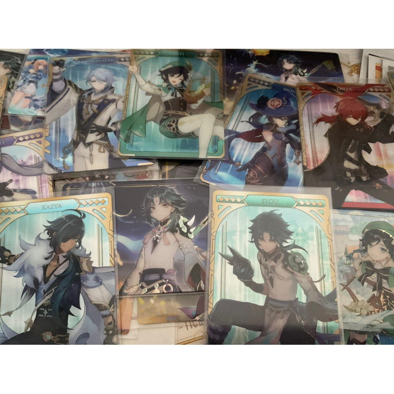 LUCKY BOX Genshin Anime lkb Genshin Official Artist Kyomon Giá Trị Cao ...