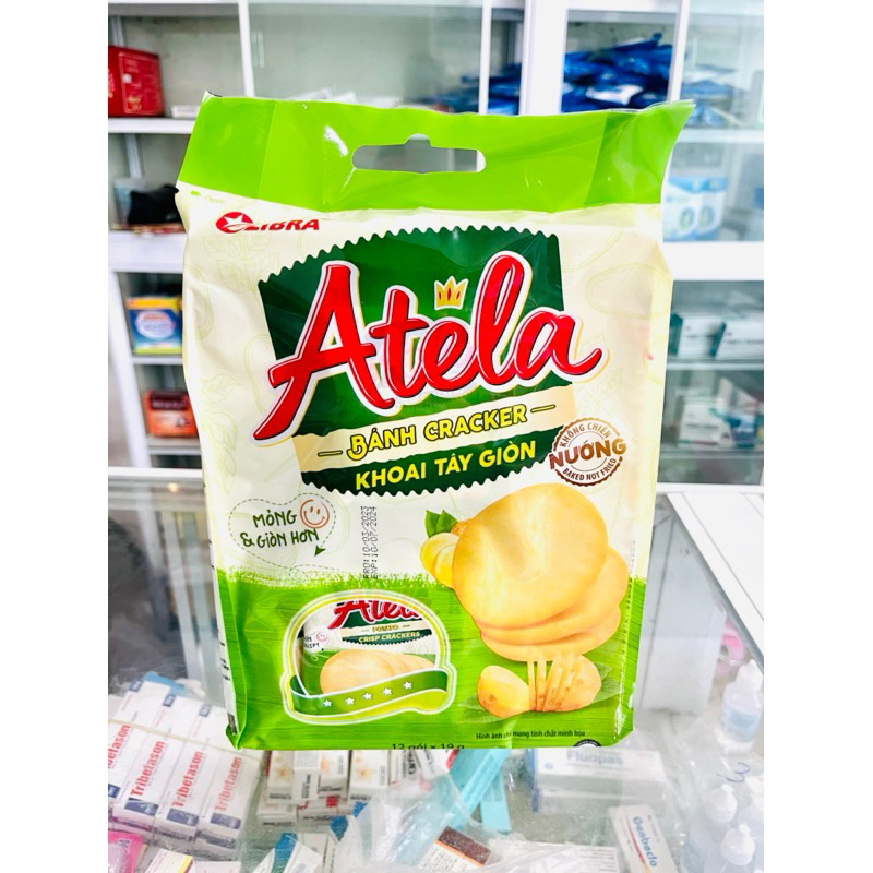 Bánh Khoai Tây Potato Crackers Atela Túi 230G | Shopee Việt Nam