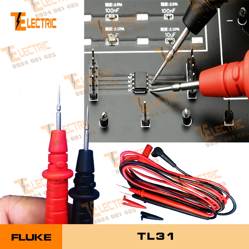 Que đo Fluke TL31 Dây Đo Đồng Hồ Vạn Năng Đầu Nhọn | Shopee Việt Nam