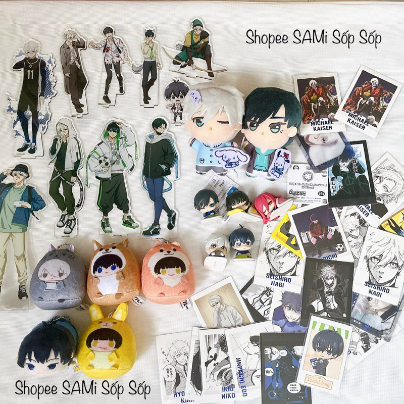 Lucky box Blue Lock standee card Bluelock pack nhân phẩm | Shopee Việt Nam