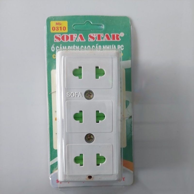 Ổ CẮM ĐIỆN CAO CẤP NHỰA PC CHỐNG CHÁY CHỐNG VA ĐẬP SOFA STAR ⭐ | Shopee Việt Nam