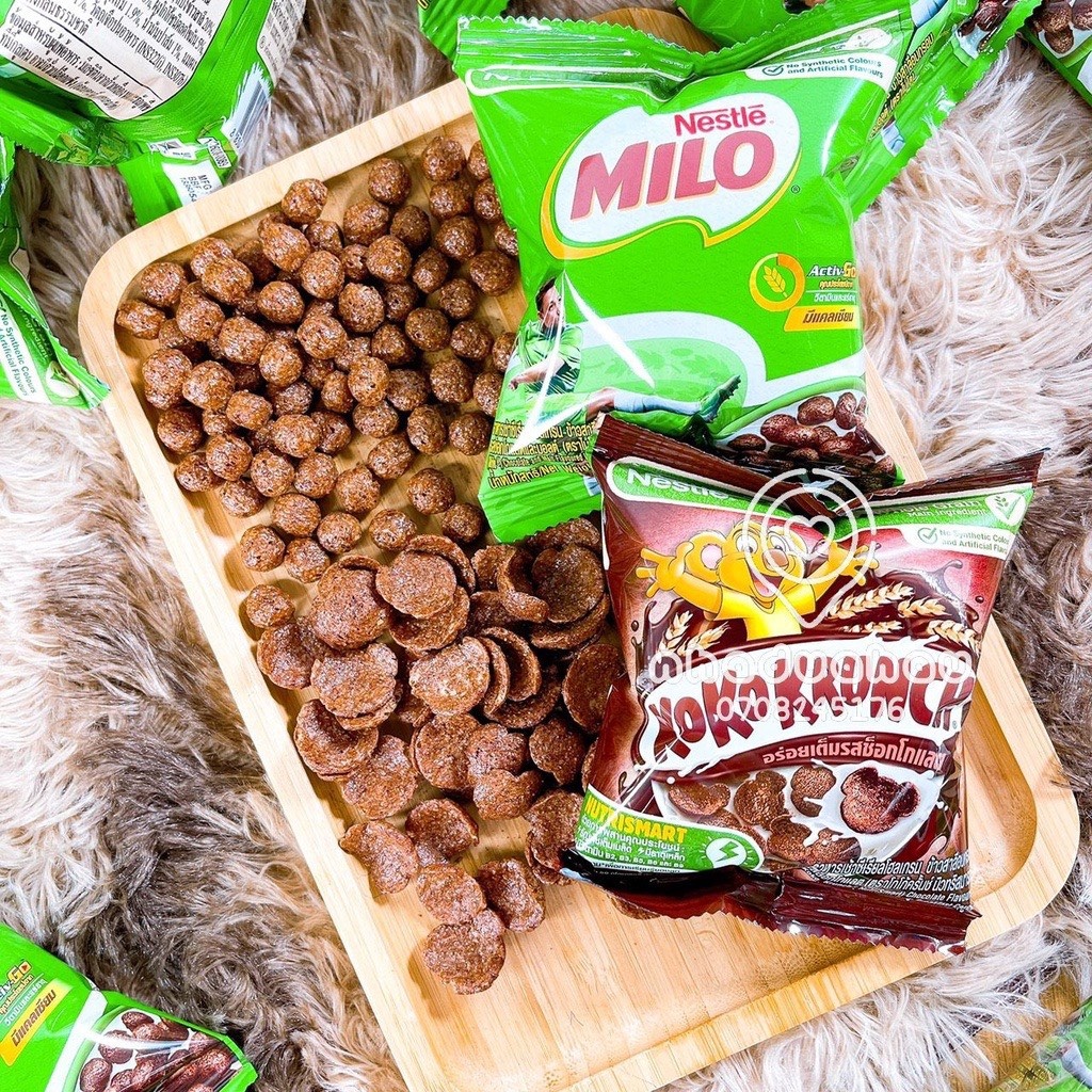 Bịch 12 Gói Bim Bim Milo Nestle Thái Lan, Ngũ Cốc Ăn Sáng Milo Thái Lan ...