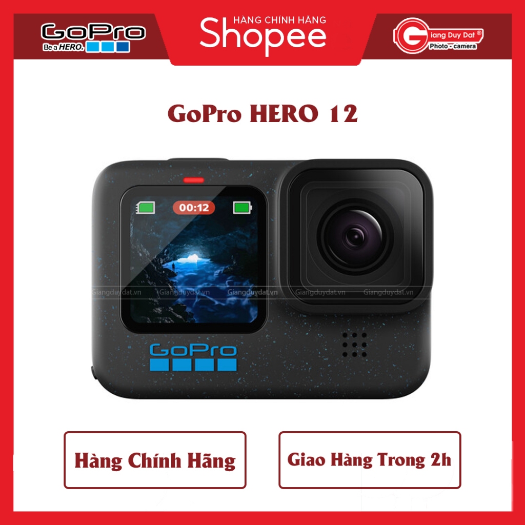 Máy Quay Hành Trình GoPro HERO 12 Black | Shopee Việt Nam