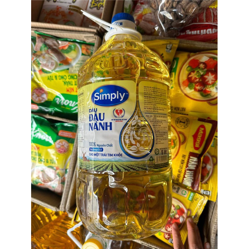 Dầu ăn đậu nành Simply 5L | Shopee Việt Nam