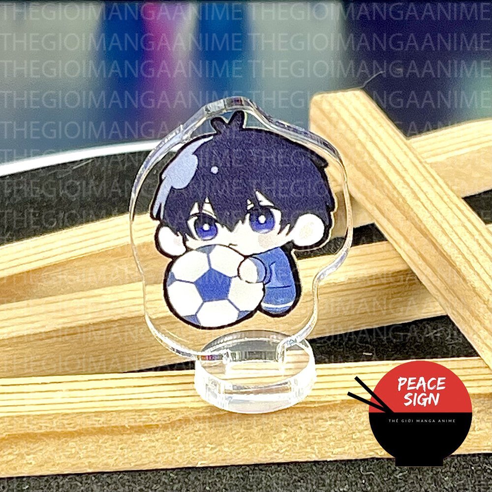 (3CM) Mô hình standee BLUE LOCK ver LÙN ÔM BÓNG mica chibi arcylic ...