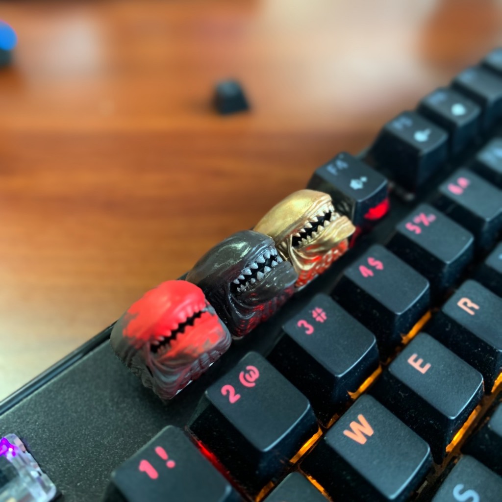 Alien Head Artisan Keycap - Keycap thủ công dành cho bàn phím cơ ...