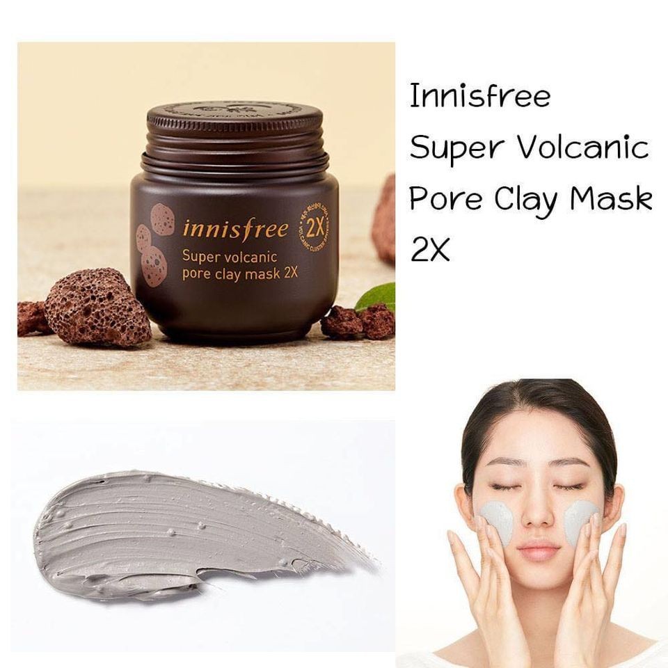 mặt nạ Innisfree Super Volcanic Pore Clay Mask 2X | Shopee Việt Nam