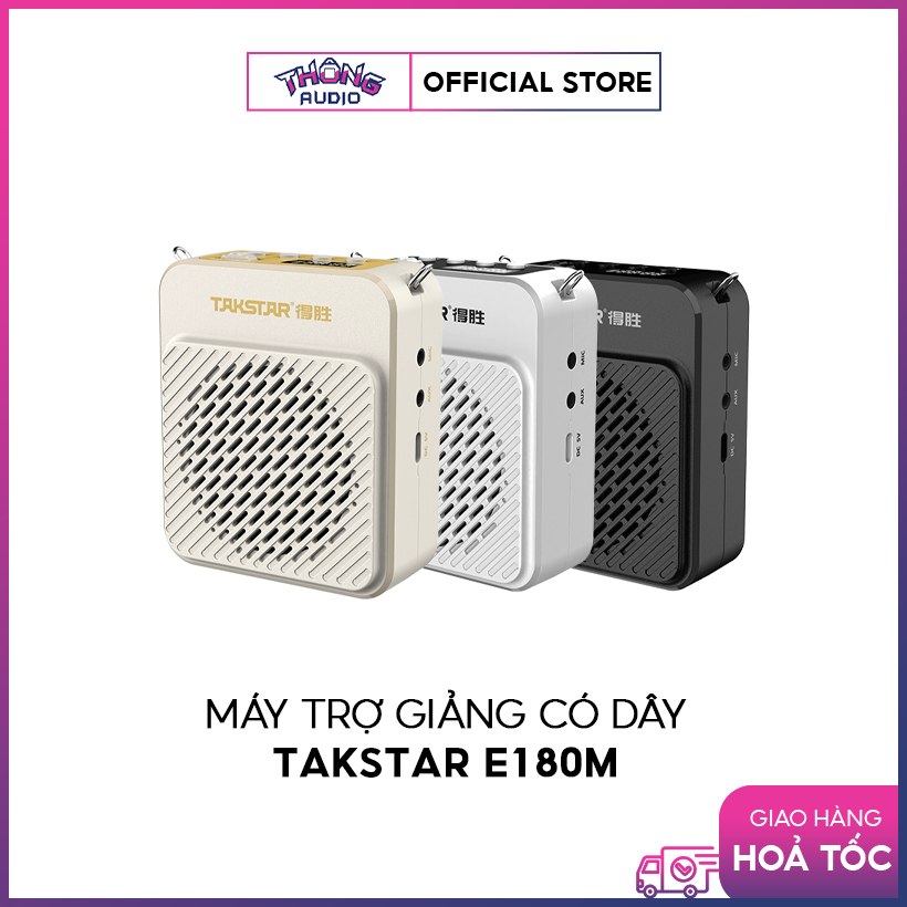 Máy trợ giảng có dây Takstar E180M - Hàng chính hãng, bảo hành 12 tháng | Shopee Việt Nam