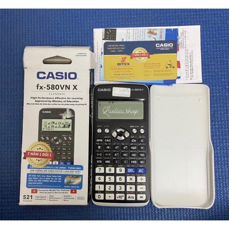 Máy Tính casio 580 vn | Shopee Việt Nam