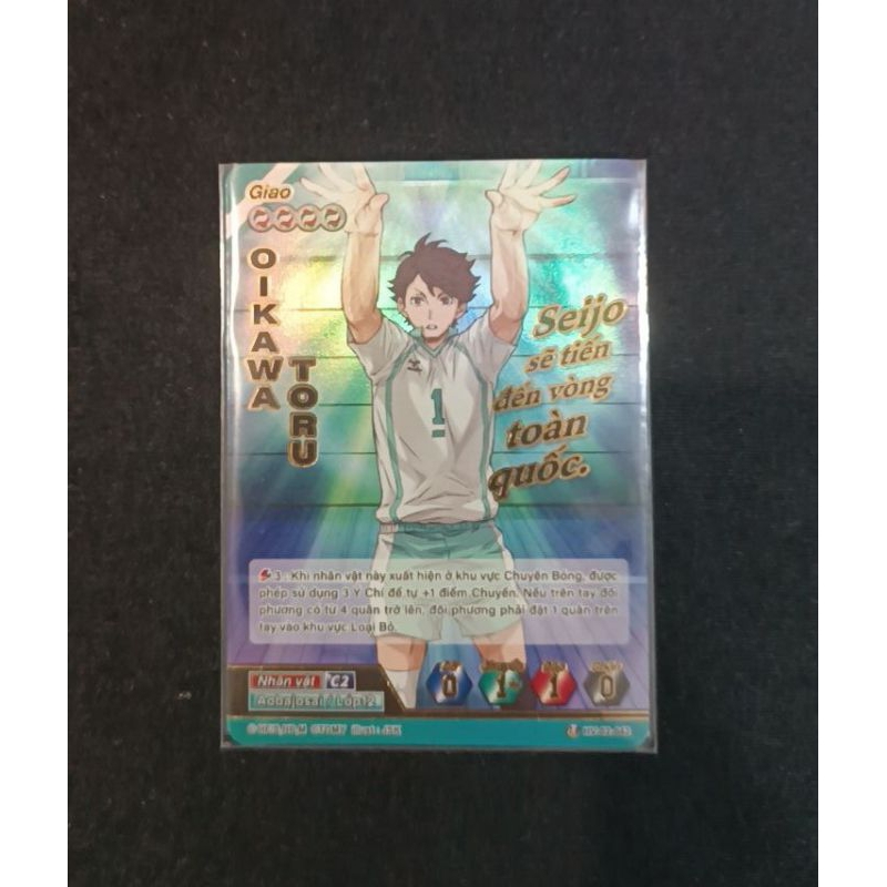 [TL] Haikyuu volleyball card game Tiếng Việt - Card S U ( đọc mô tả để ...