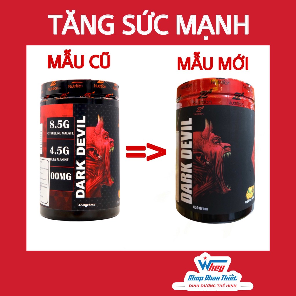 DARK DEVIL PRE WORKOUT ZNUTRITION - TĂNG SỨC MẠNH - 30SV- WSPT | Shopee ...