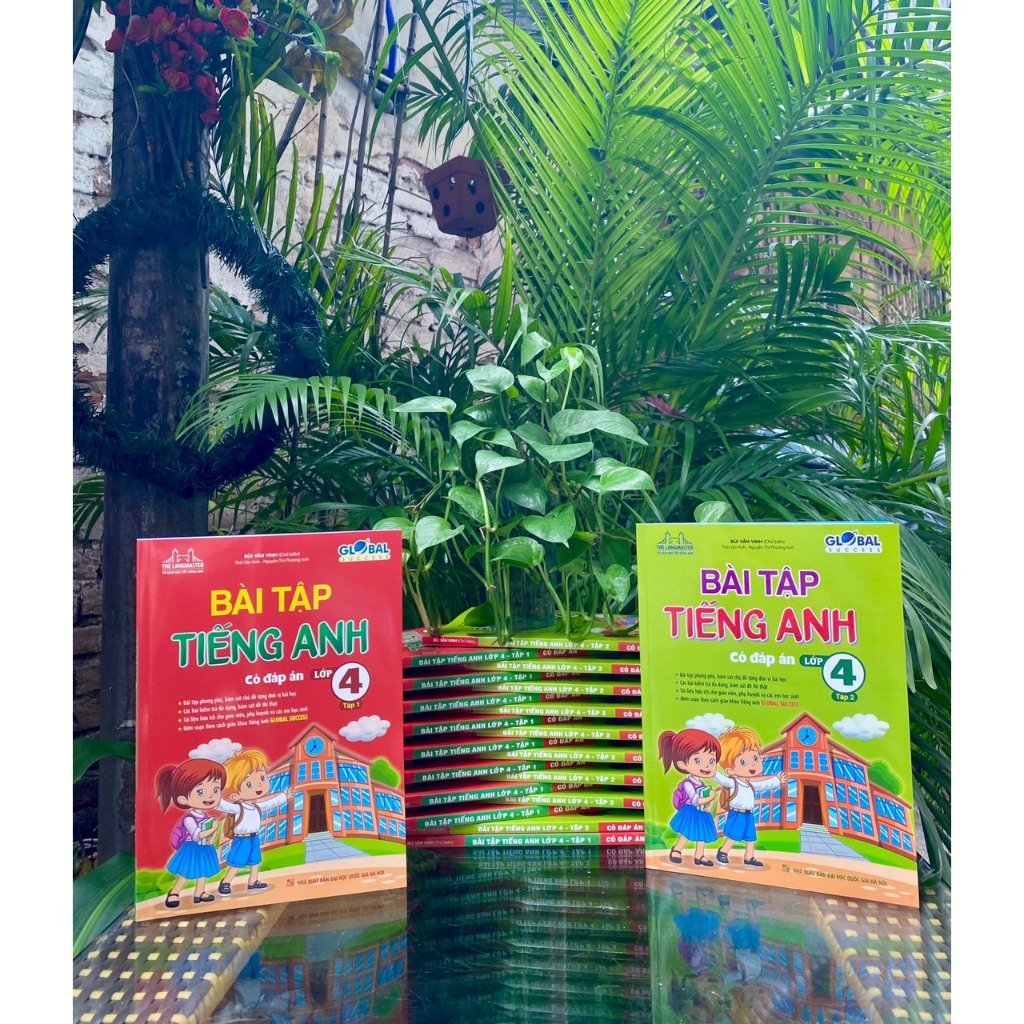 Sách - Combo 2c GLOBAL SUCCESS - Bài tập tiếng anh lớp 4 (có đáp án ...