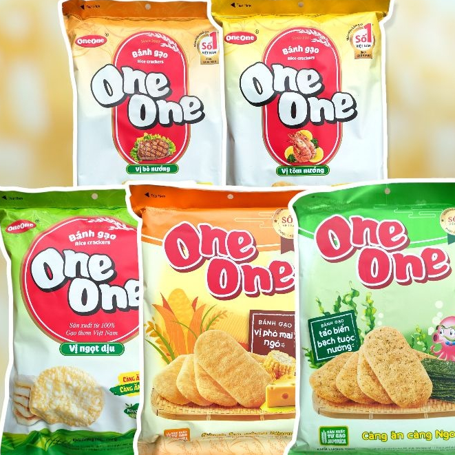 Bánh gạo nướng One One 5 vị lựa chọn_KK0322 | Shopee Việt Nam