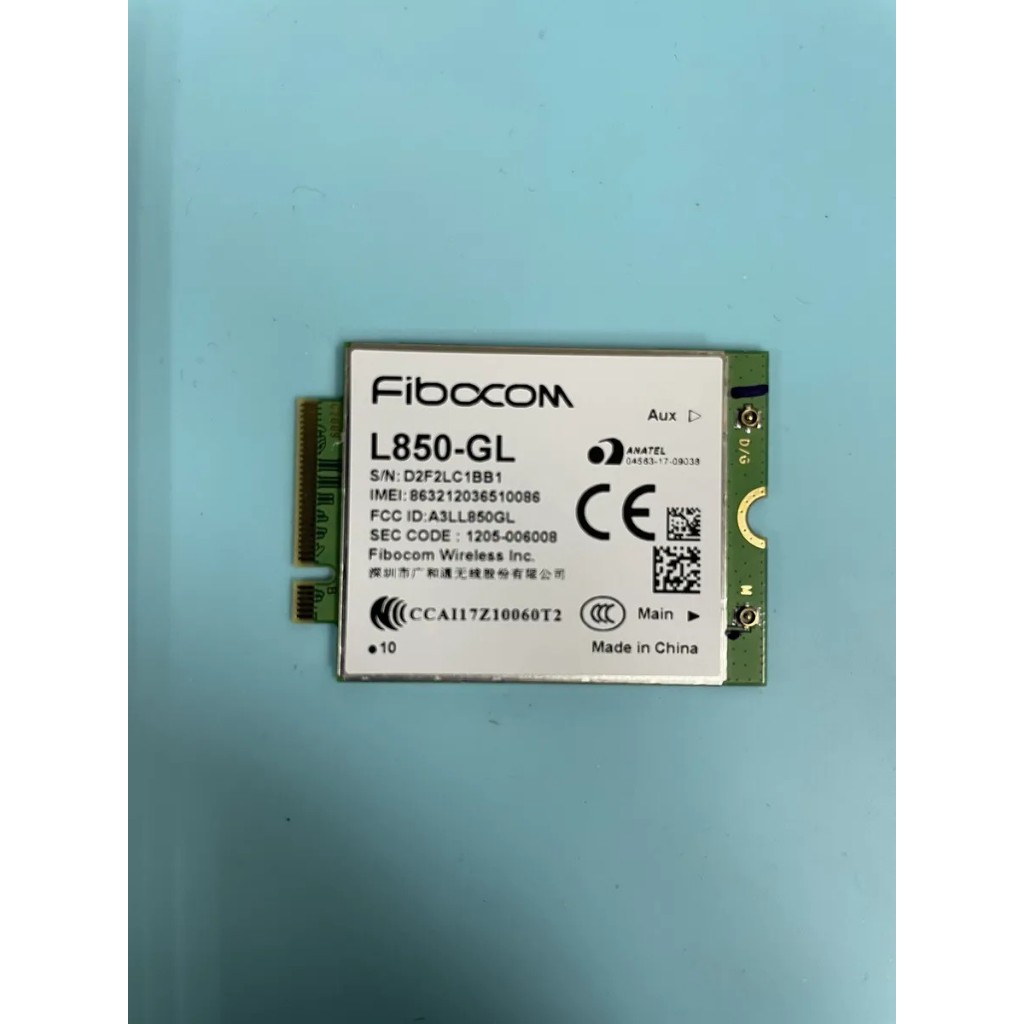 Card wwan 4G Fobicom L850-GL, dùng cho laptop lenovo thinkpad P52,P52s ...