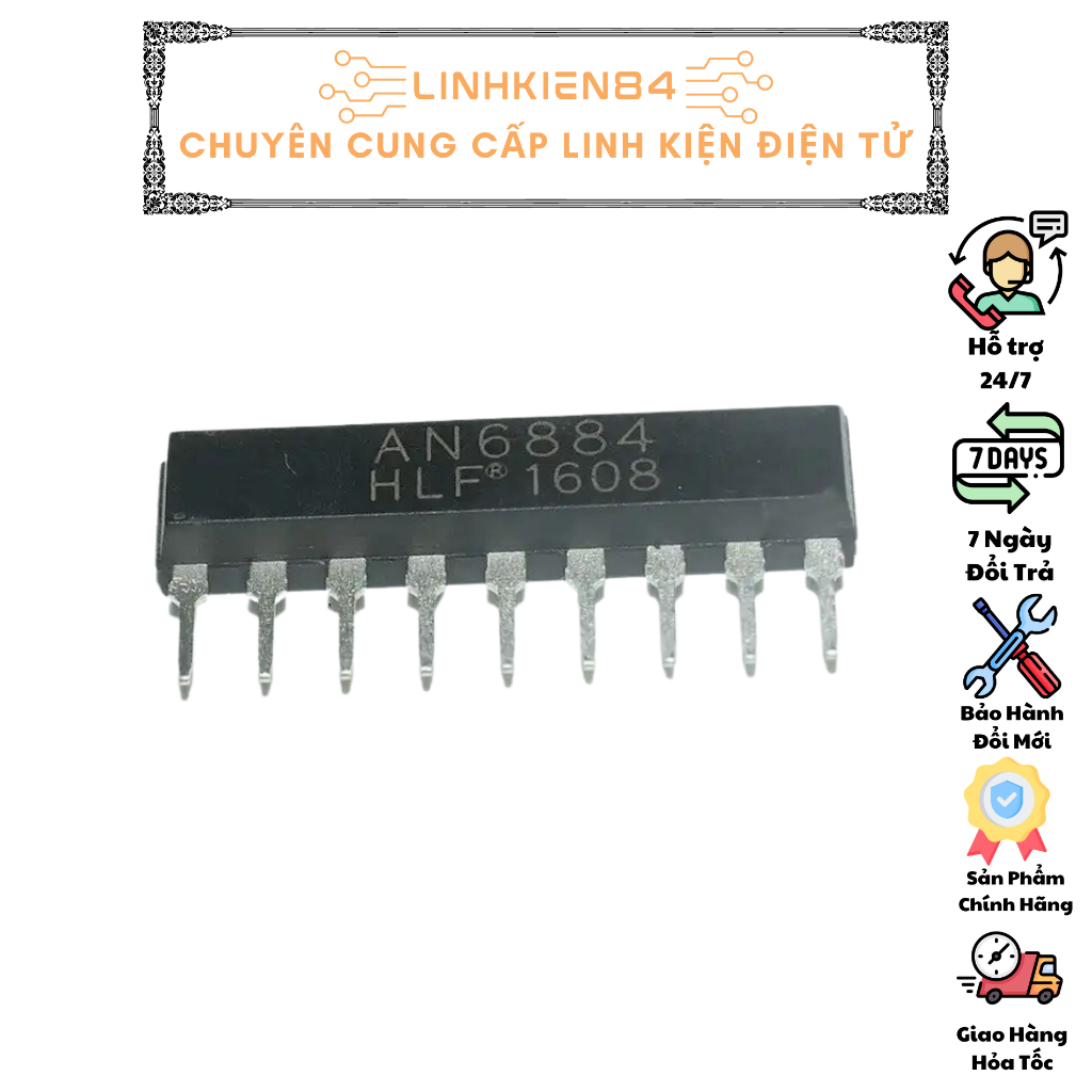 IC Điều Khiển LED AN6884 SIP9 | Shopee Việt Nam