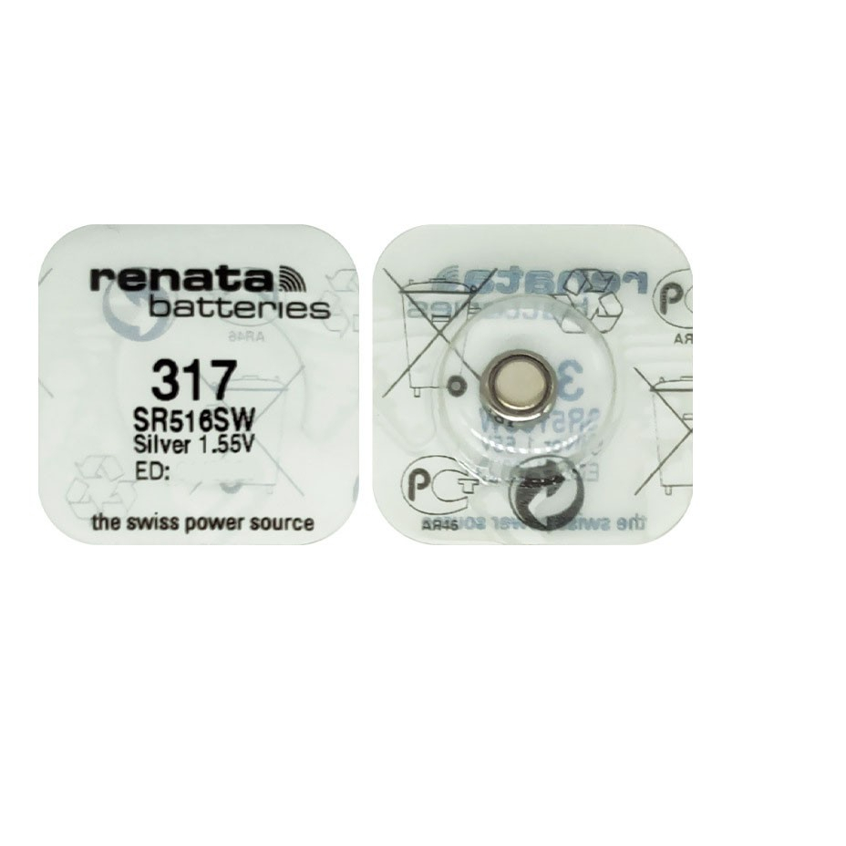 Pin RENATA 317 / SR516SW, Pin 317 / SR516SW | Shopee Việt Nam