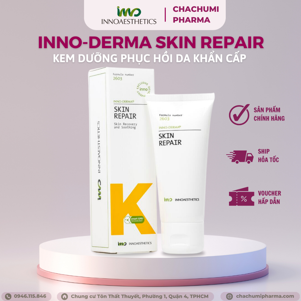 Kem Dưỡng Phục Hồi Da Khẩn Cấp Innoaesthetics Inno Derma Skin Repair ...